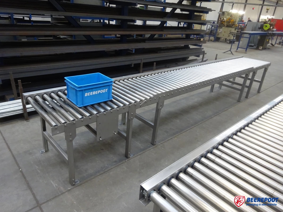 Drive rollenbaan, RVS - Beerepoot BV